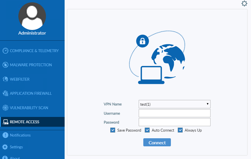 Save Password Auto Connect And Always Up Forticlient 7 4 2 Fortinet Document Library